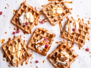 Healthy Waffle (and Pancake and French Toast) Toppings - JennifersKitchen